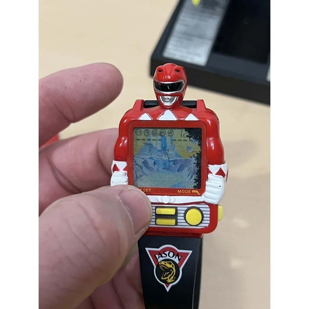 Accessories | 1994 Saban Vintage Power Rangers Red Ranger Game Watch ...